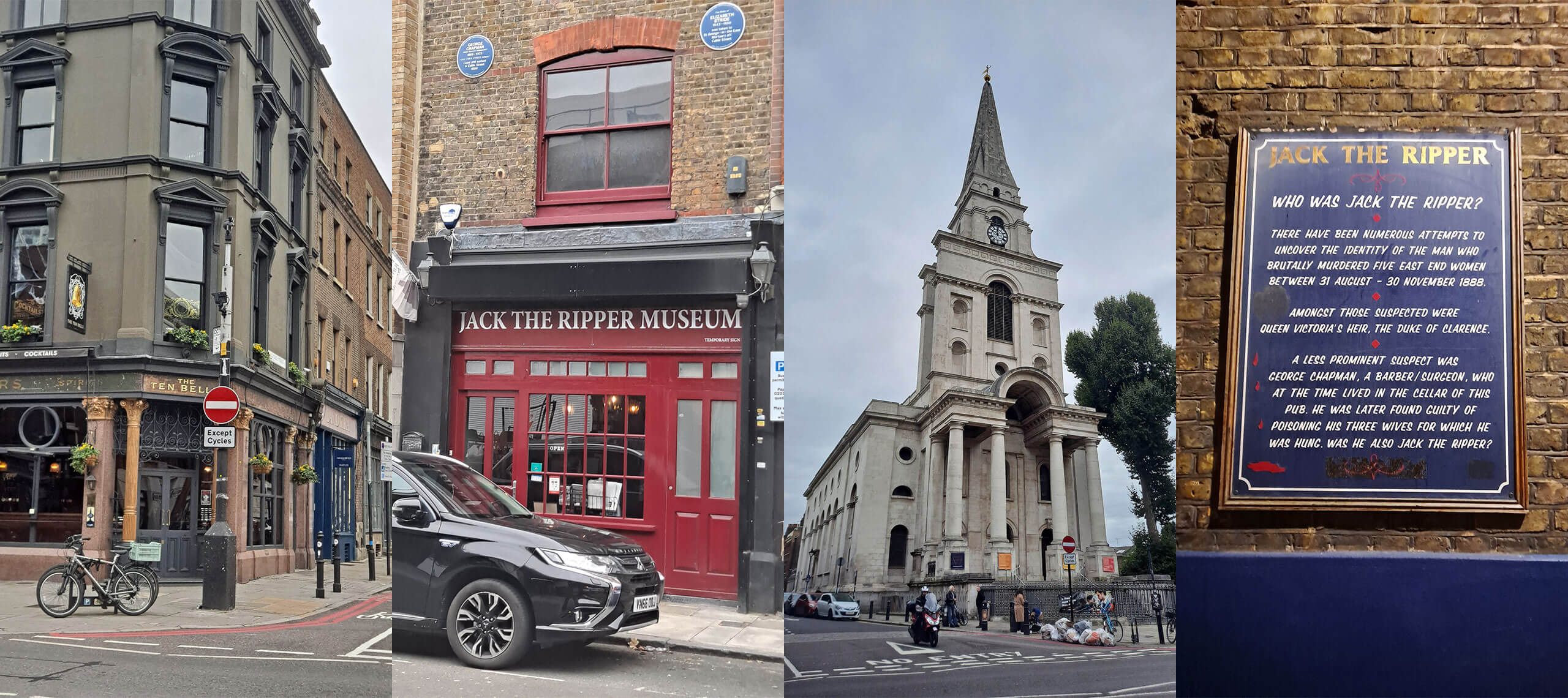 Where to Find Jack the Ripper Murder Locations in Whitechapel ...