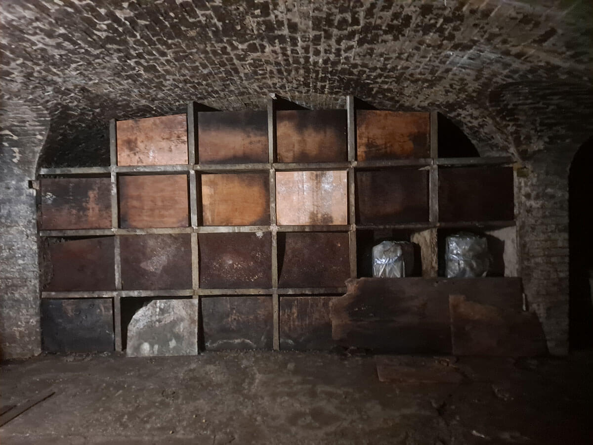 Inside An Underground Mausoleum