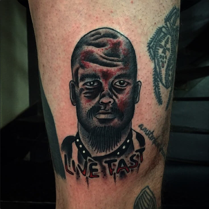 GG Allin Portrait Tattoo: Immortalising a Punk Legend | Tom Fogarty Blog